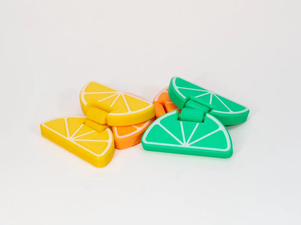 Citrus Slide and Flip Fidget - Print in Place! - Free 3D Print Model ...