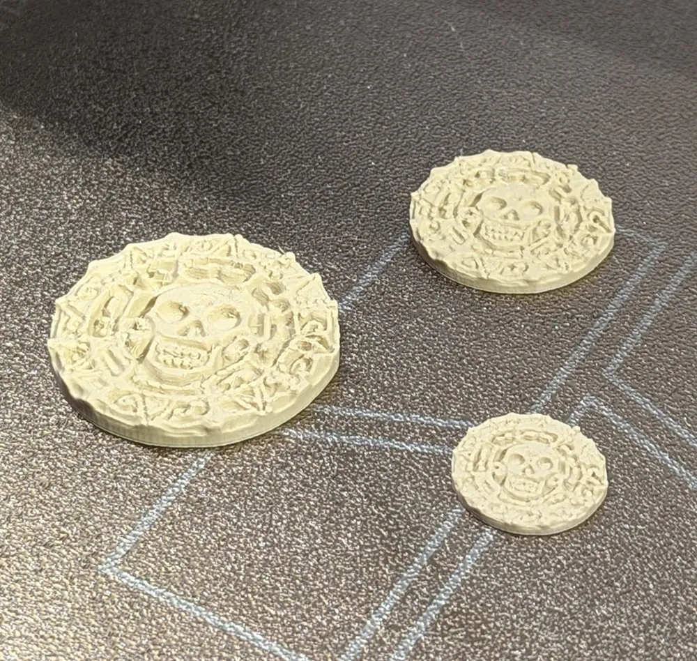 Cursed Aztec Gold Token by Glitchoso MakerWorld: Download Free 3D Models