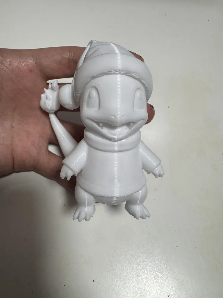 Christmas Charmander - Free 3D Print Model - MakerWorld
