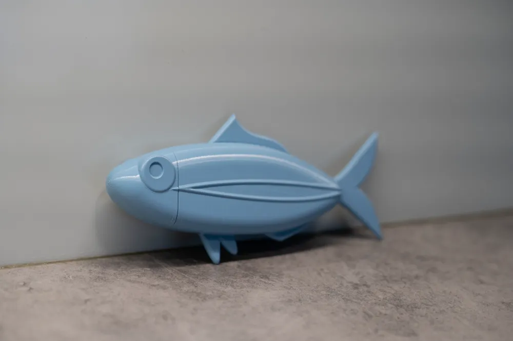 Fish - collapsing sword by TrzaX MakerWorld: Download Free 3D Models