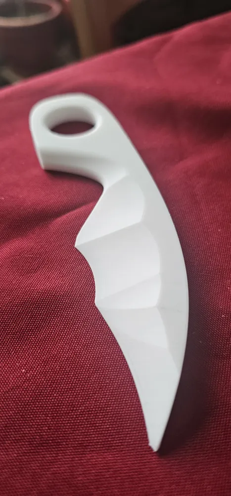 Kukri-Inspired Letter Opener (Desk-Safe) - Free 3D Print Model - MakerWorld