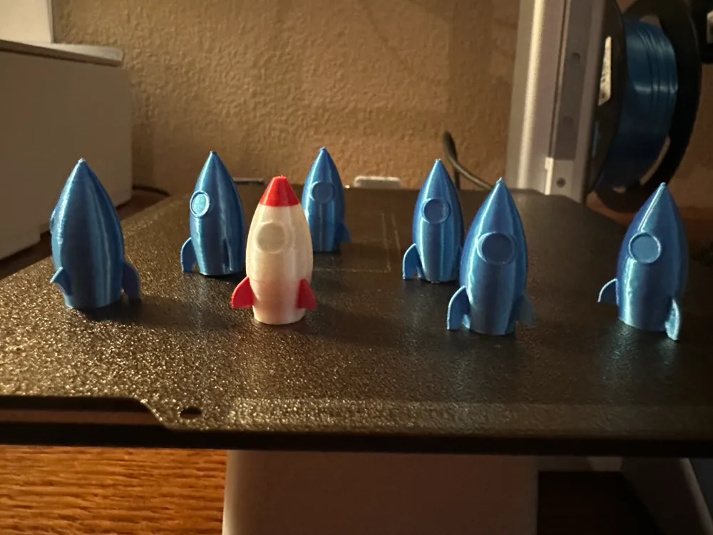 Rocket Pencil Topper by The 3d Wizard - MakerWorld