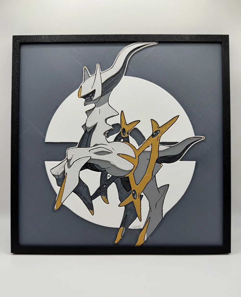 Arceus - Pokemon Hueforge by Canadian Gamer MakerWorld: Download Free ...