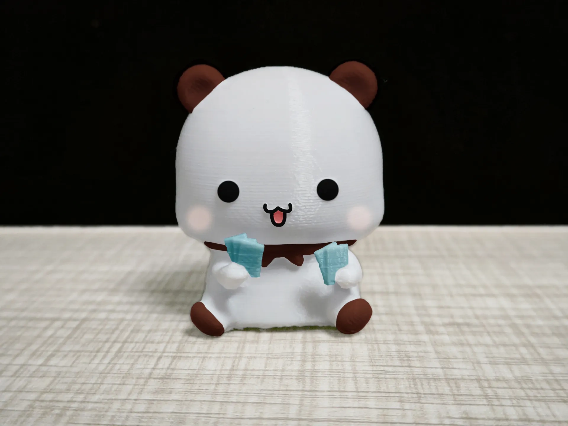 Couple Bear Series - Sitting and Playing Poker Yi Er (Couple Bear-play ...
