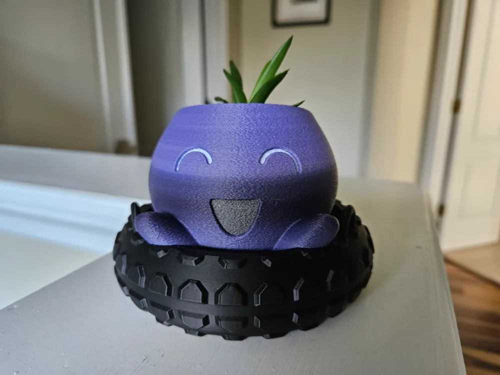 Oddish Pokemon Tire Swing - Hanging Planter Remixed by UCNBB45 - MakerWorld