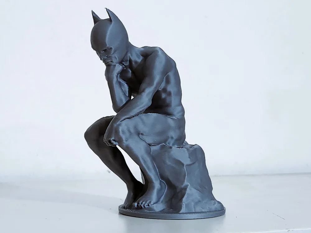 Batman the thinker statue Remixed by dubmehard - MakerWorld