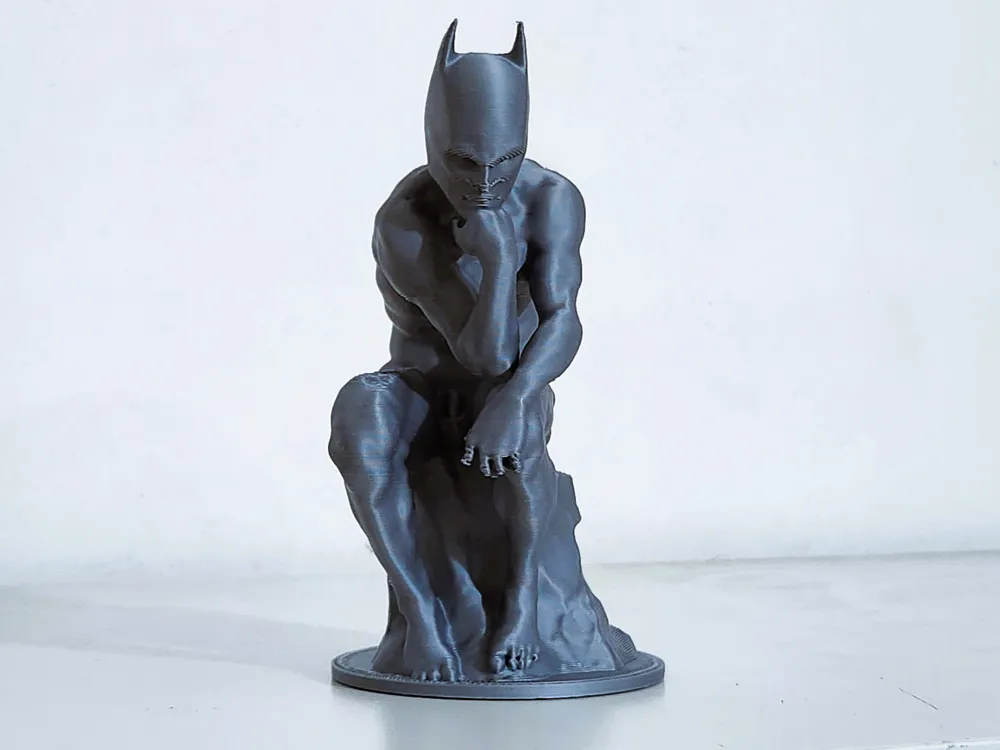 Batman the thinker statue Remixed by dubmehard - MakerWorld