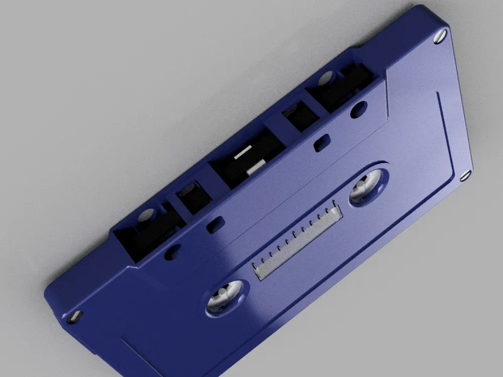 Cassette tape - Free 3D Print Model - MakerWorld