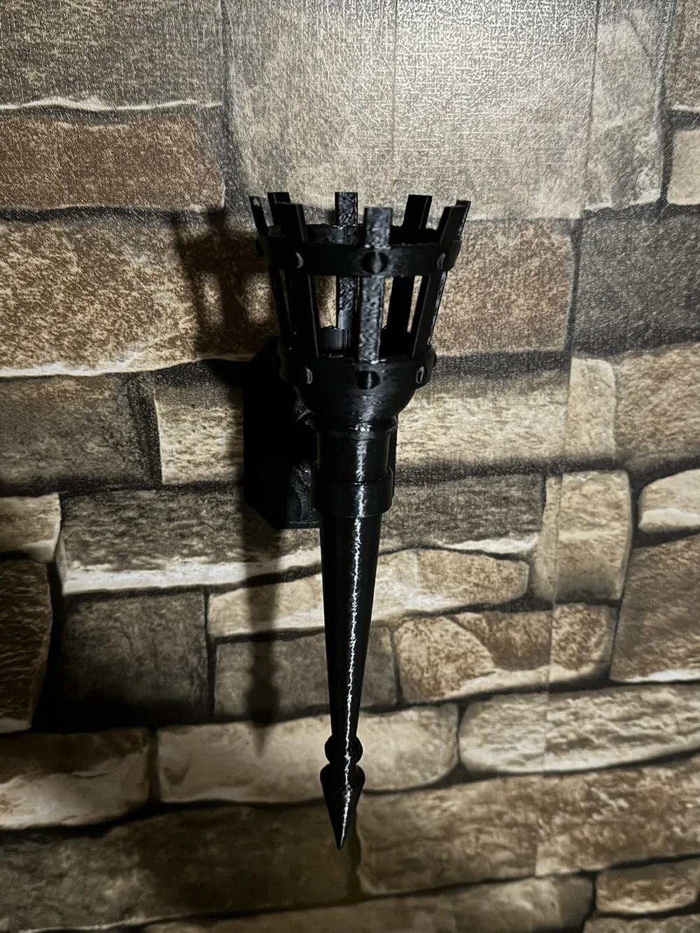 Medieval Wall Torch Light Sconce LED Candle Holder - Free 3D Print ...