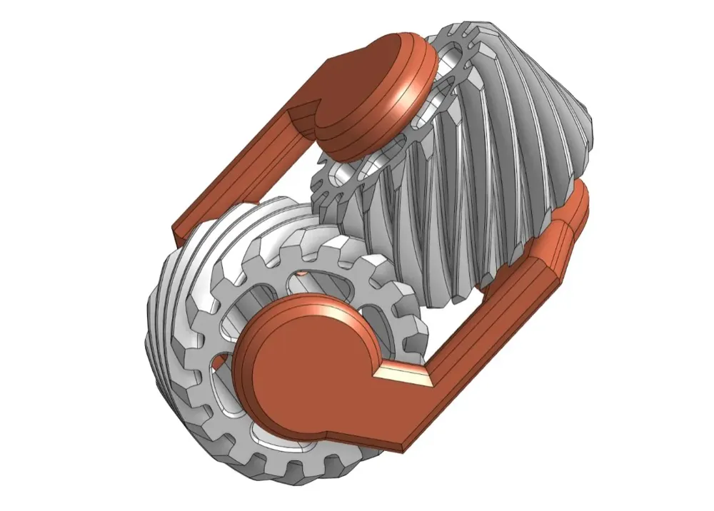Gear fidget Remixed by Lox-3D - MakerWorld