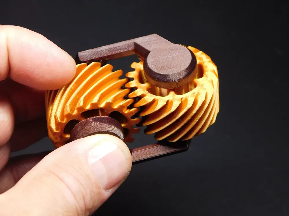 Gear fidget Remixed by Lox-3D - MakerWorld