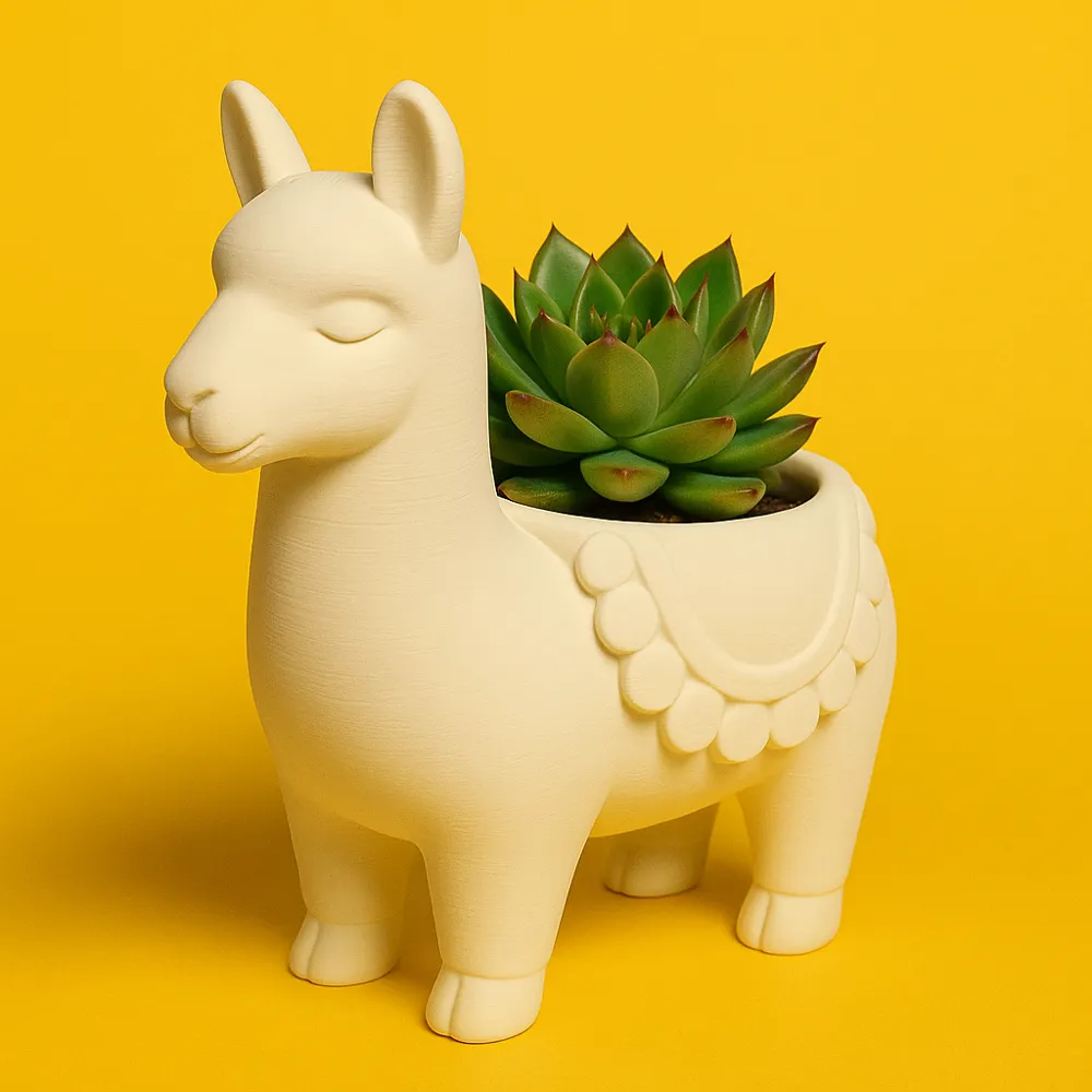 Llama Plant Holder by L&M Designs MakerWorld: Download Free 3D Models
