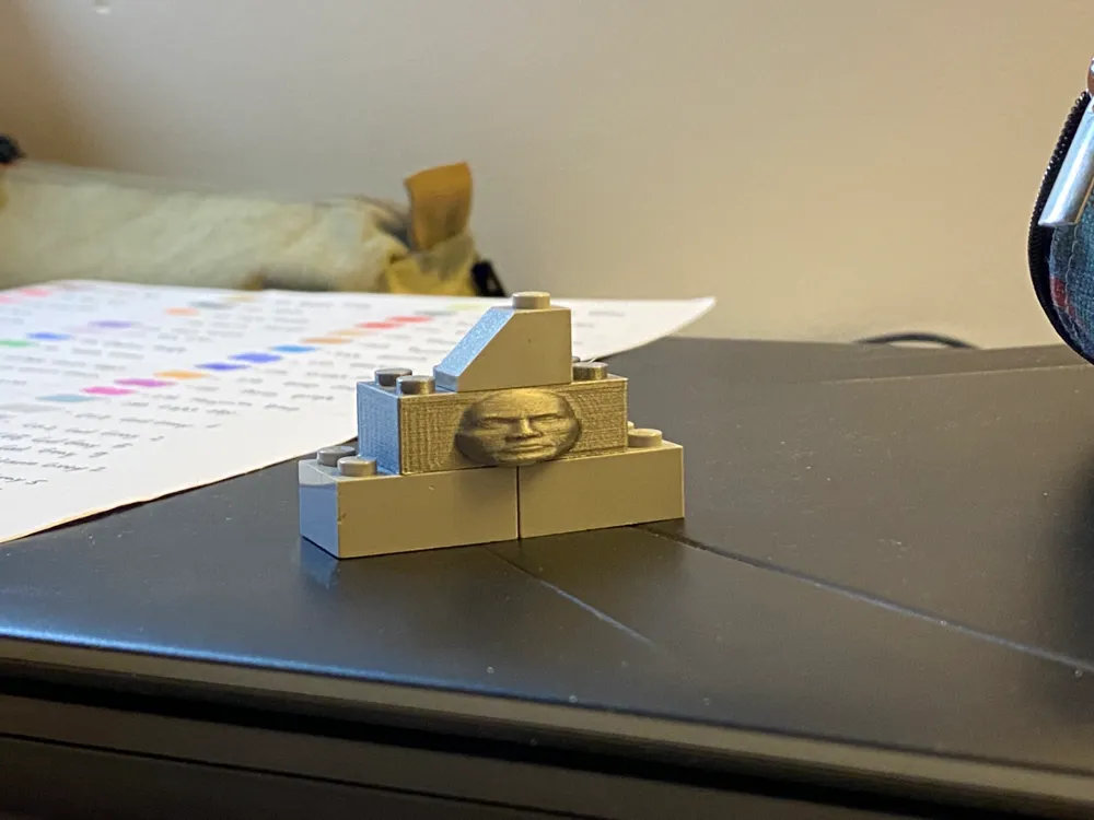 Dwayne The Brick Johnson - Free 3D Print Model - MakerWorld