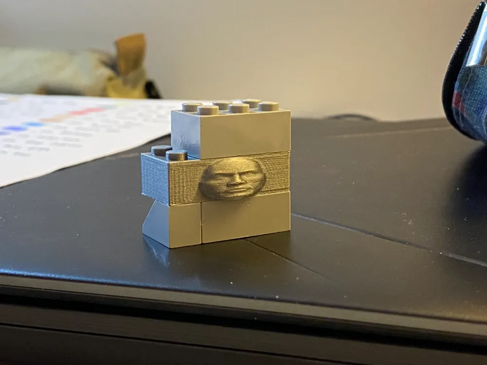 Dwayne The Brick Johnson - Free 3D Print Model - MakerWorld