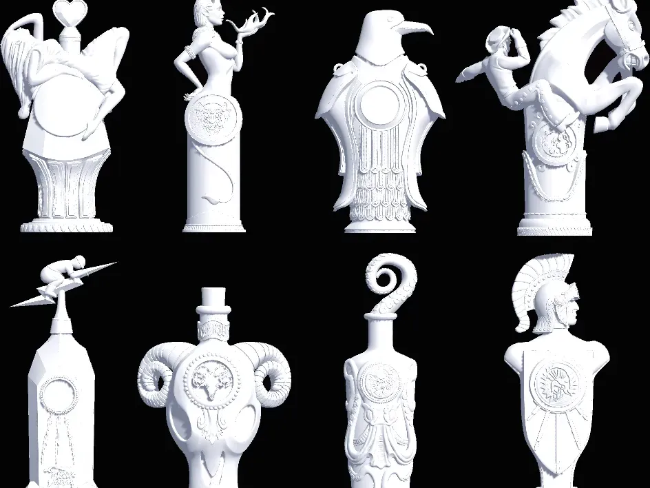 Bioshock Infinite Vigor Bottles Remixed by user_2973045632 MakerWorld ...