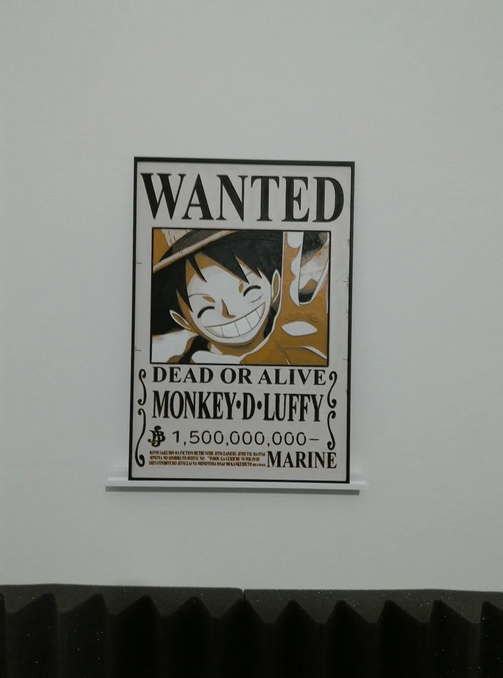 Luffy Wanted one piece - Free 3D Print Model - MakerWorld