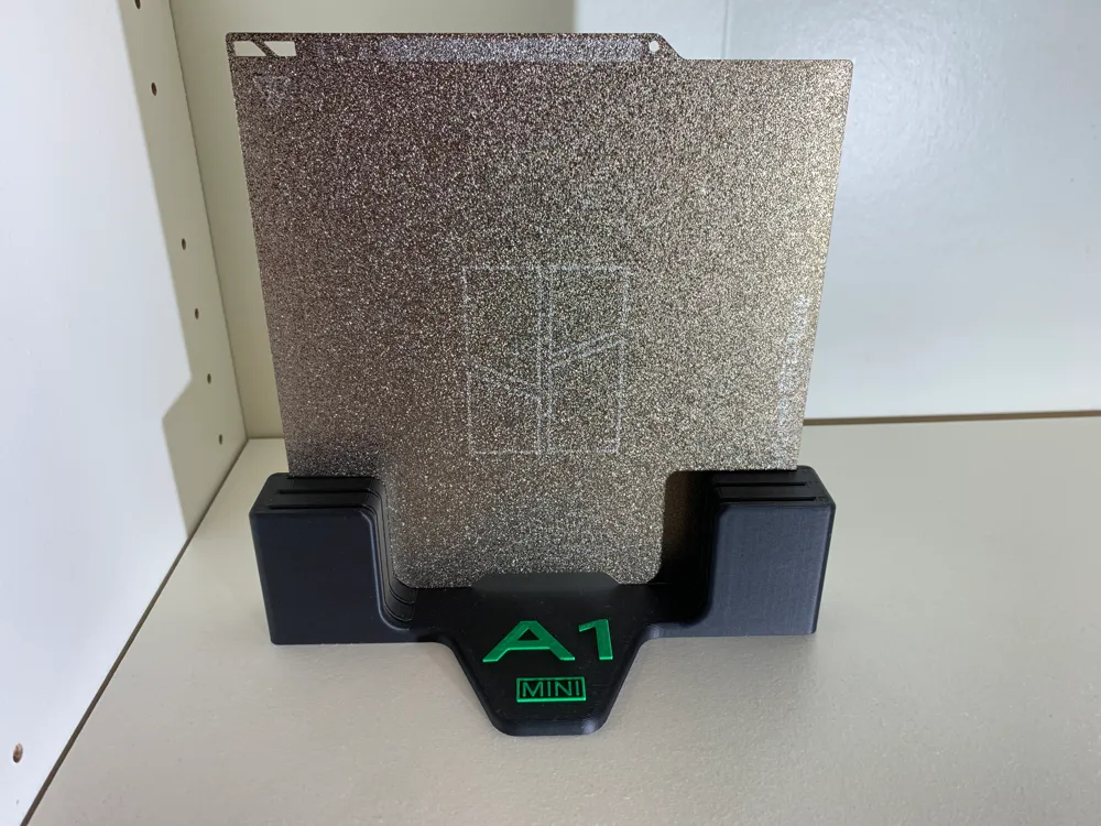 Bambu Lab Build Plate Holder - Labeled A1 Mini Remixed by sweb3791 ...