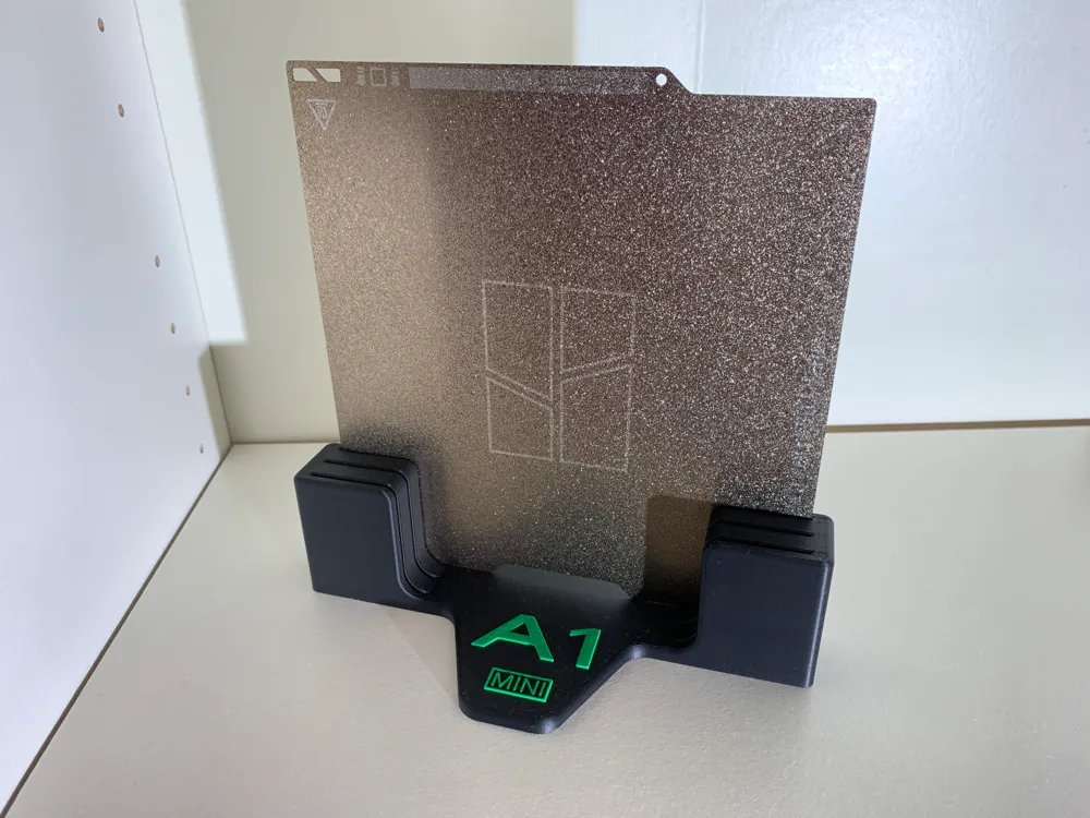 Bambu Lab Build Plate Holder - Labeled A1 Mini Remixed by sweb3791 ...