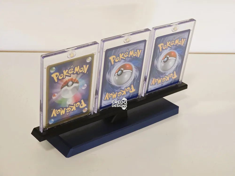 Minimal Triple Pokémon TCG OneTouch Display Stand - Free 3D Print Model ...