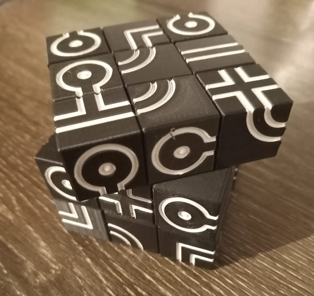 Rubik's Cube - Maze - Free 3D Print Model - MakerWorld