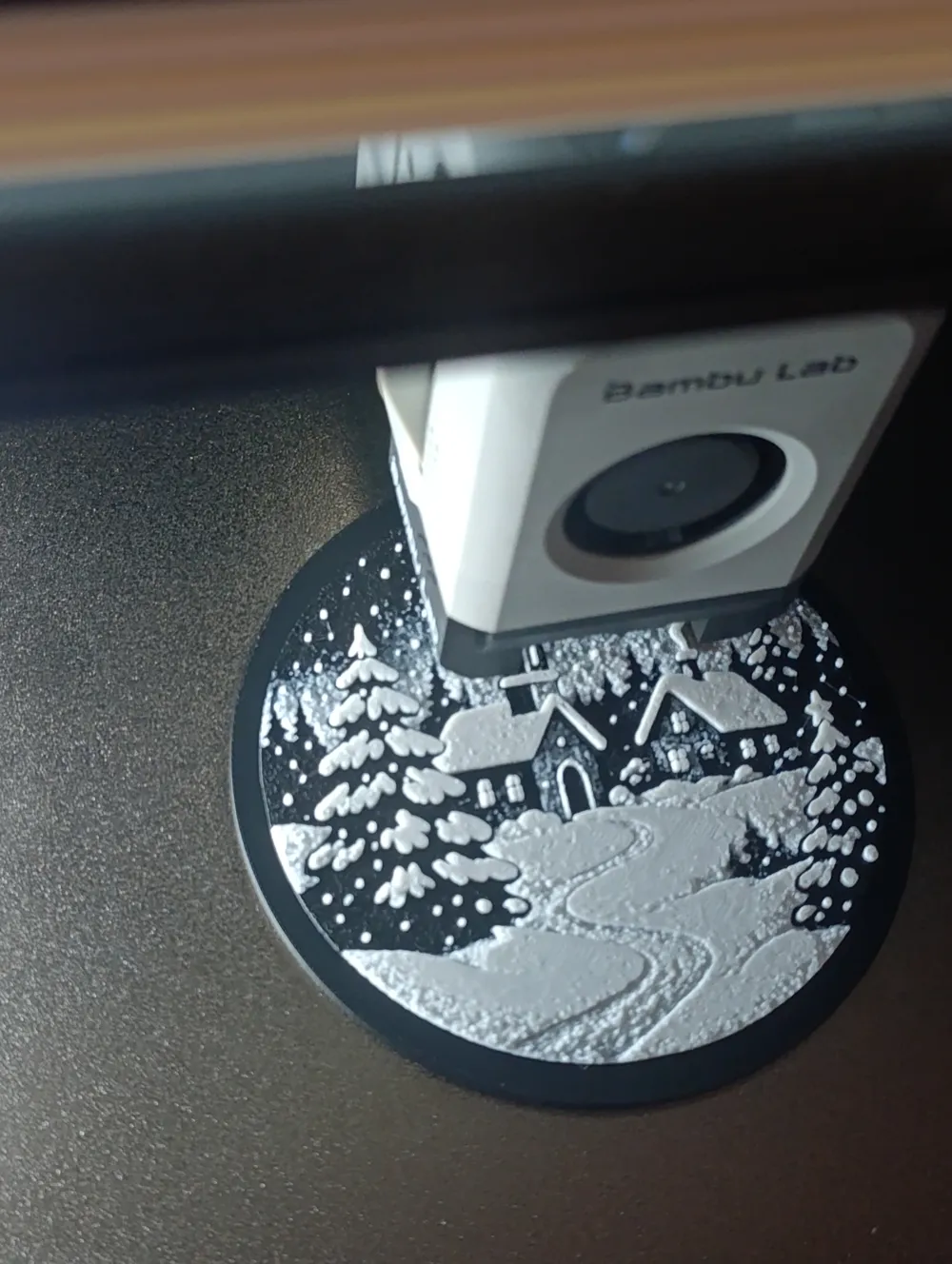 Hueforge Christmas Ornament - Free 3D Print Model - MakerWorld