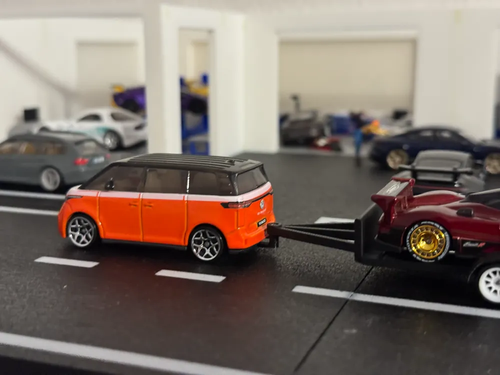 1/64 Volkswagen ID. Buzz Hotwheels tow by Petroslav04 MakerWorld ...