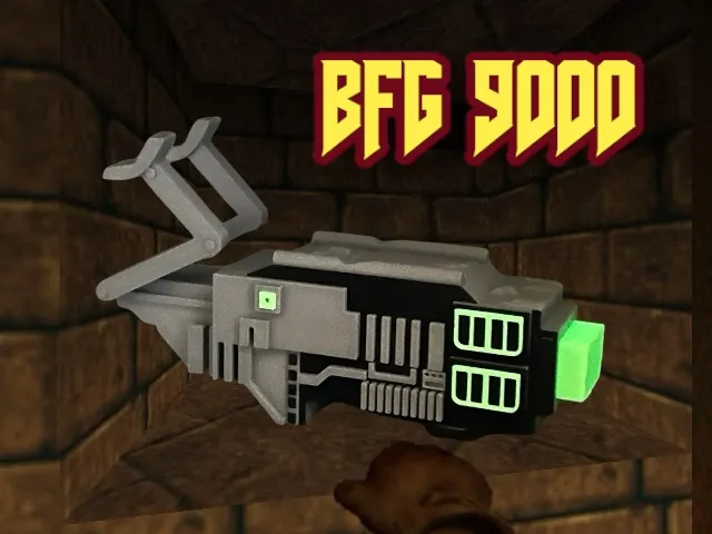 BFG 9000 1993 / Doom Inspired Replica by FlmanCreates MakerWorld ...