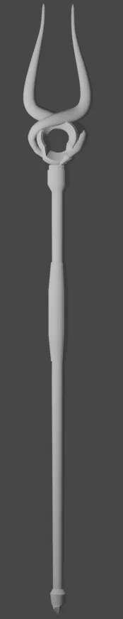 Bidente de Hades - Modelo gratuito para impressão 3D - MakerWorld