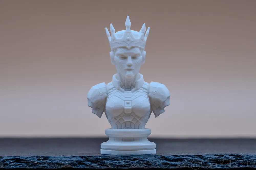 Metal Legion "Queen" - chess piece - Free 3D Print Model - MakerWorld