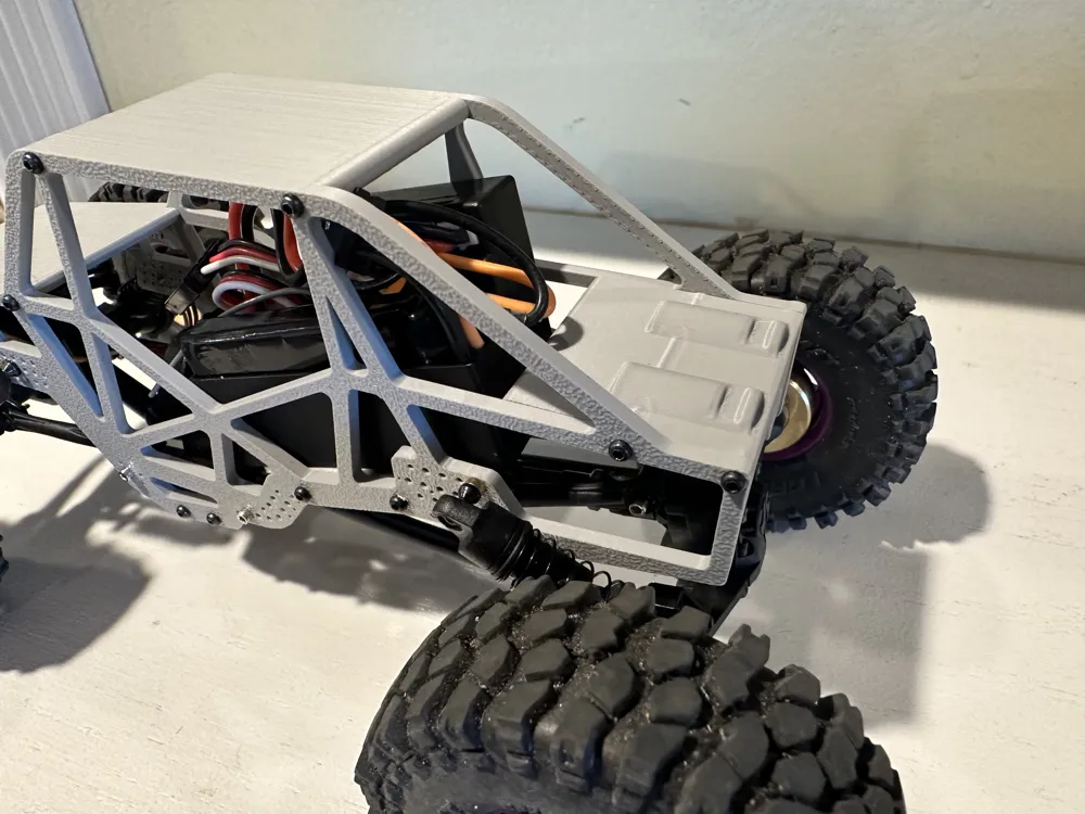 B SPEC BUGGY CHASSIS SCX 24 - Free 3D Print Model - MakerWorld