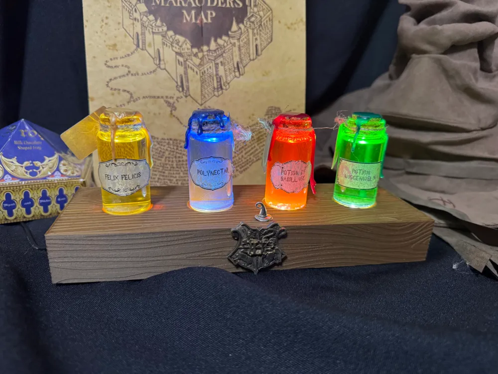 Luminous Harry Potter Potion Box by Flolly_Factory - MakerWorld
