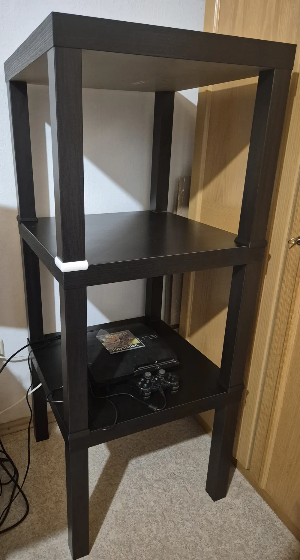Ikea Lack Shelf round design stack adapter DIY - Free 3D Print Model ...
