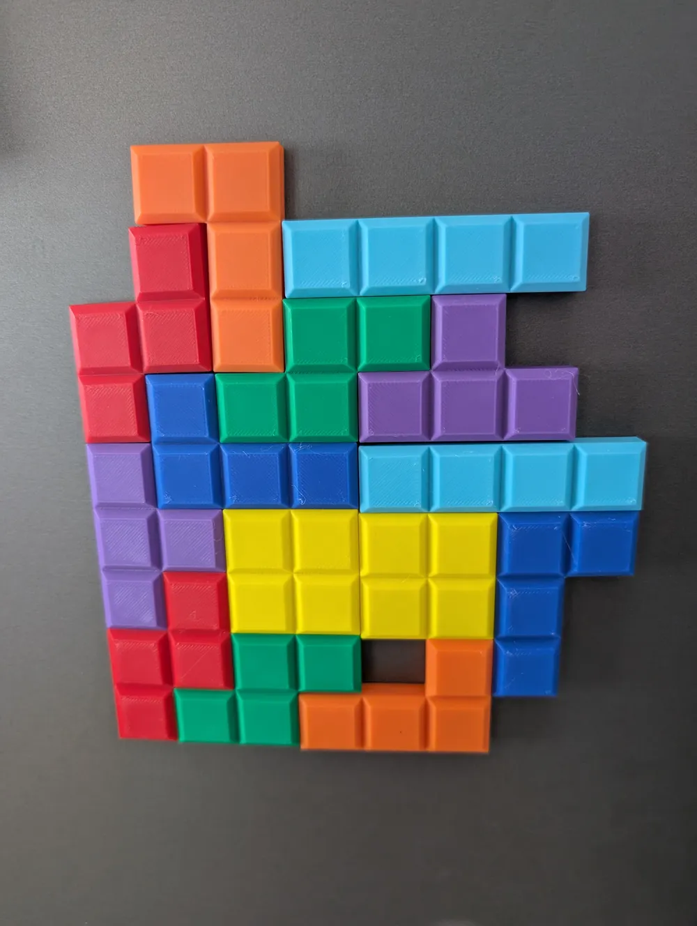 Tetris Blocks Fridge Magnet Puzzle Game by Magna MakerWorld: Download ...