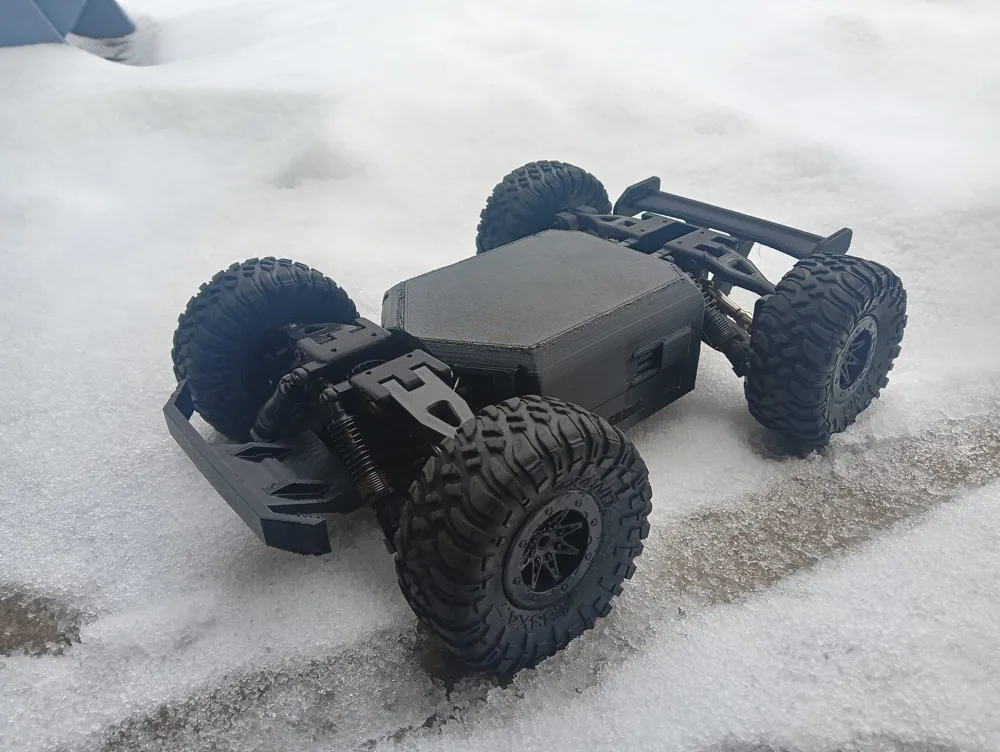 4WD 60km/h 3d Printed RC Car - Free 3D Print Model - MakerWorld