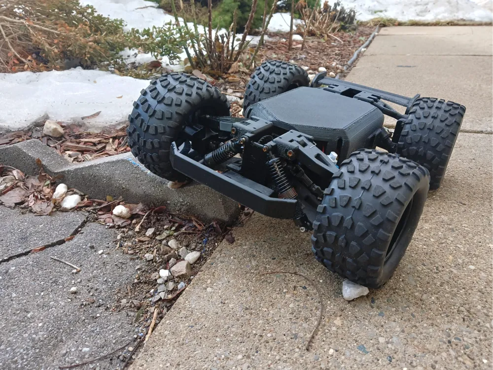 4WD 60km/h 3d Printed RC Car - Free 3D Print Model - MakerWorld