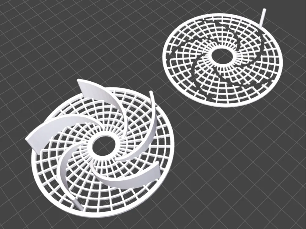 Physik-Wirbelbodenablauf/Zyklon-Bodenablauf – Kostenloses 3D ...