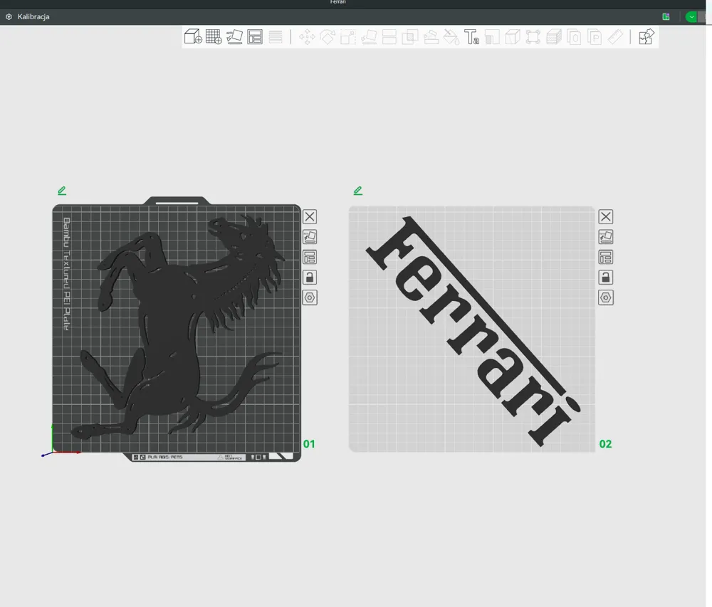 Ferrari Wall Art - Free 3D Print Model - MakerWorld