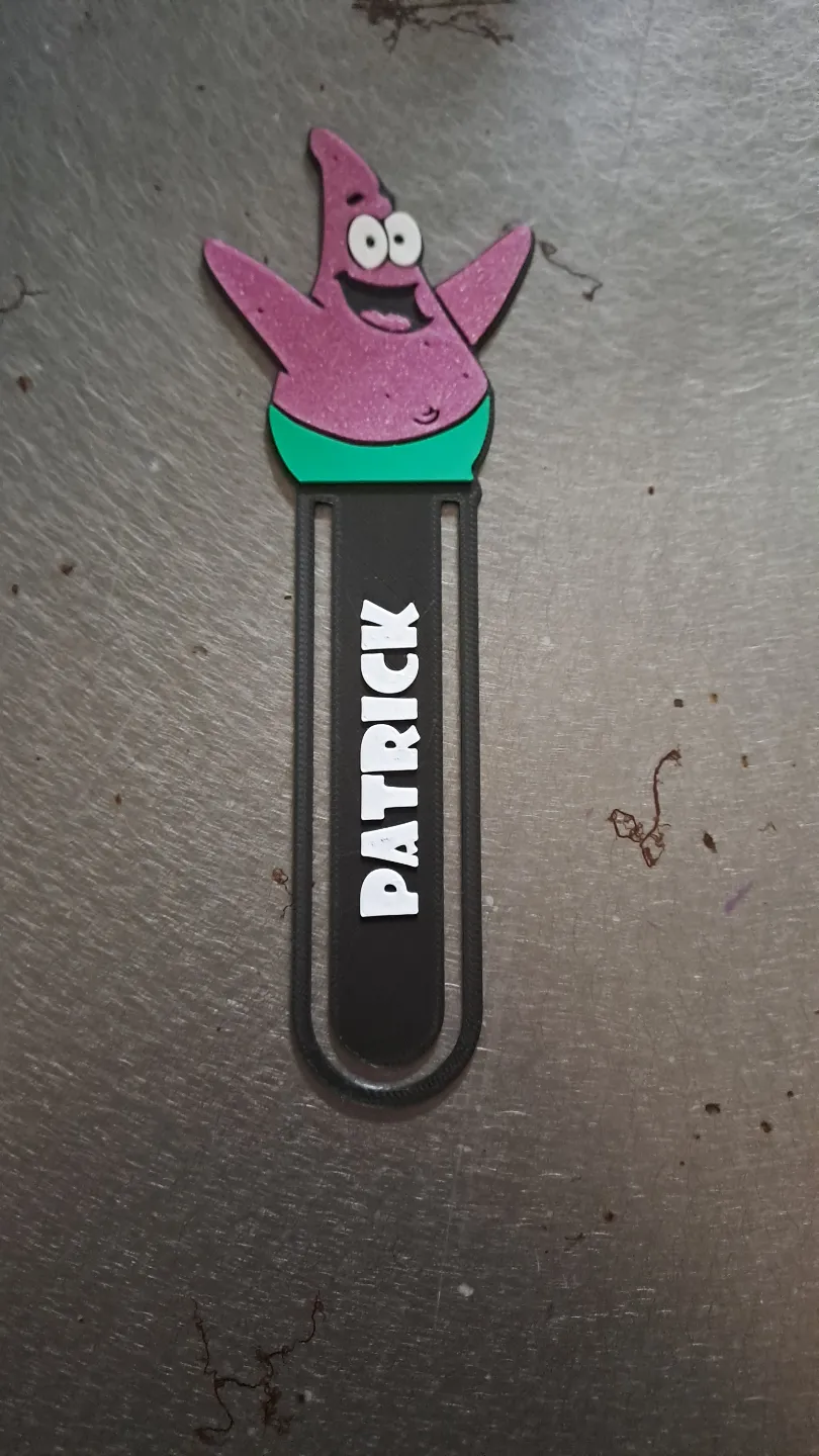 SpongeBob bookmark by 3D FUN DESIGN - MakerWorld