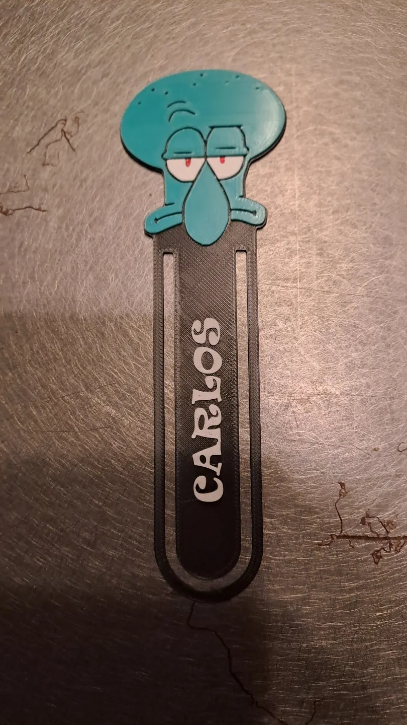 SpongeBob bookmark by 3D FUN DESIGN - MakerWorld