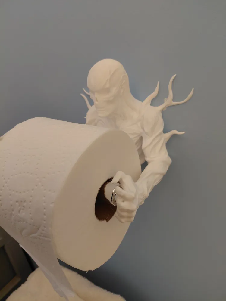 Stranger Things Vecna Toilet Paper Holder - Free 3D Print Model ...