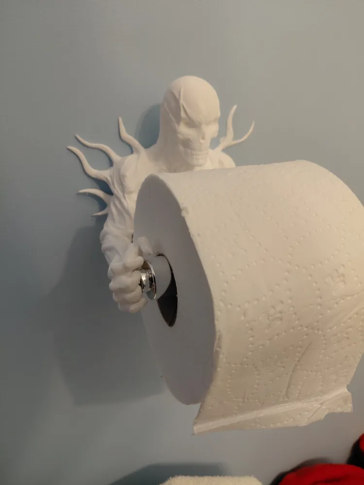 Stranger Things Vecna Toilet Paper Holder - Free 3D Print Model ...
