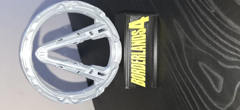 Borderlands Vault Symbol Display - Free 3D Print Model - MakerWorld