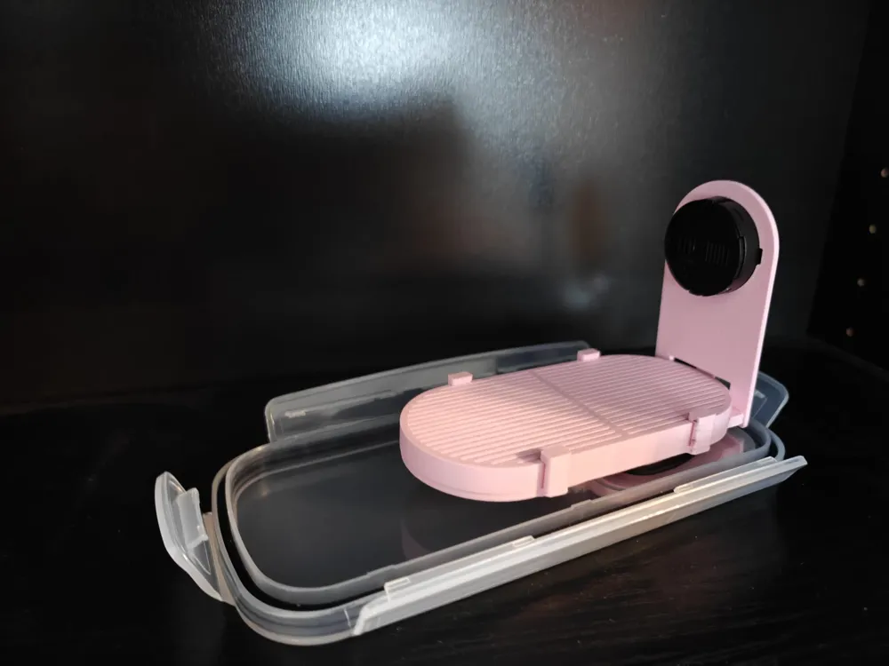 Lid-mounted Cereal Dry Box - Free 3D Print Model - MakerWorld