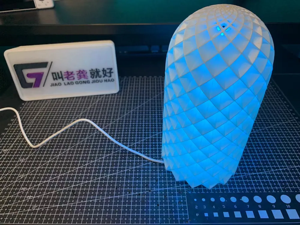 RGB渐变灯座（LED Lamp RBG base） by 叫老龚就好 - MakerWorld