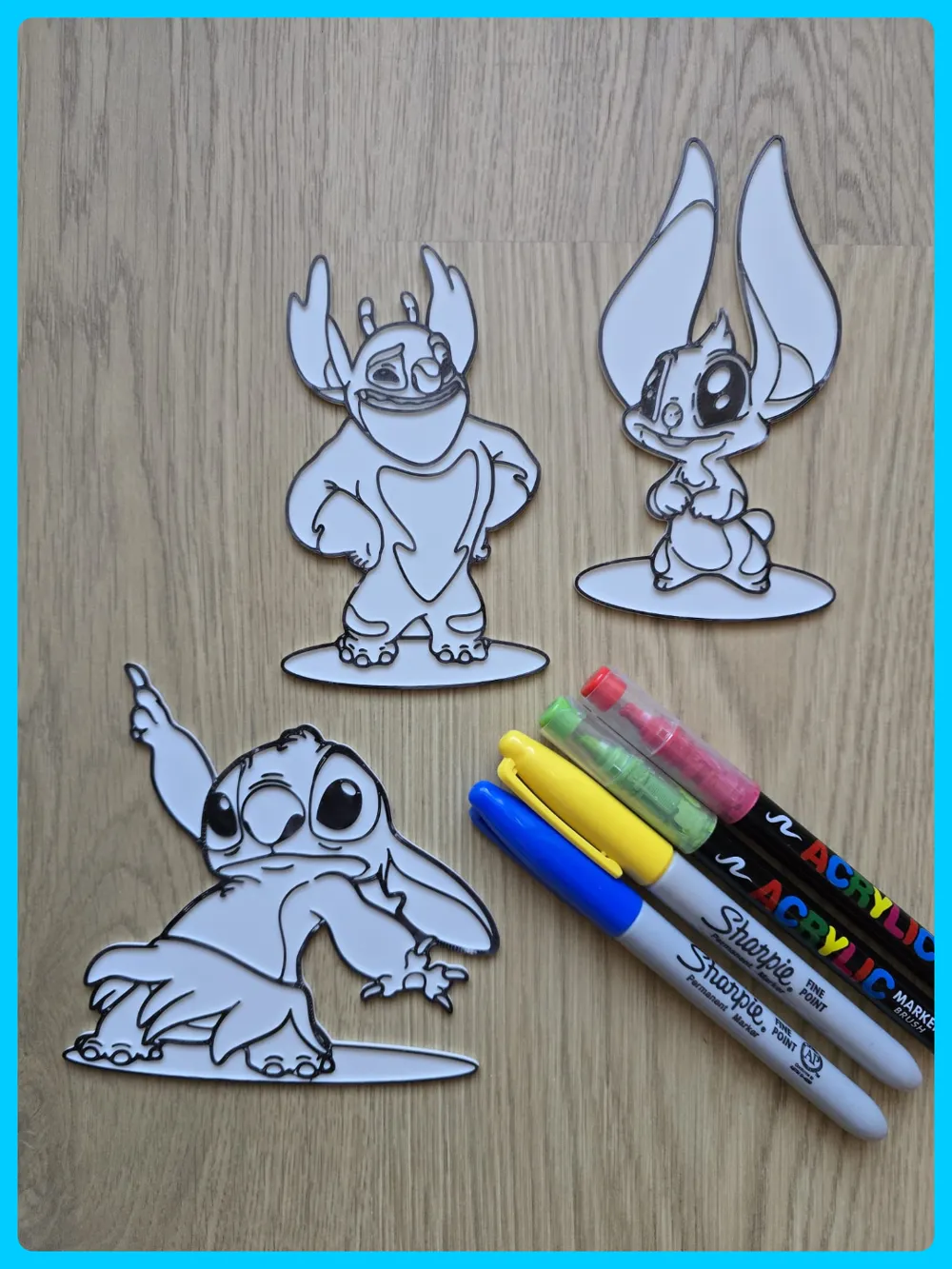 Stitch Pack Diy Coloring No Ams Fun Gift Craft by Merilno3D MakerWorld ...