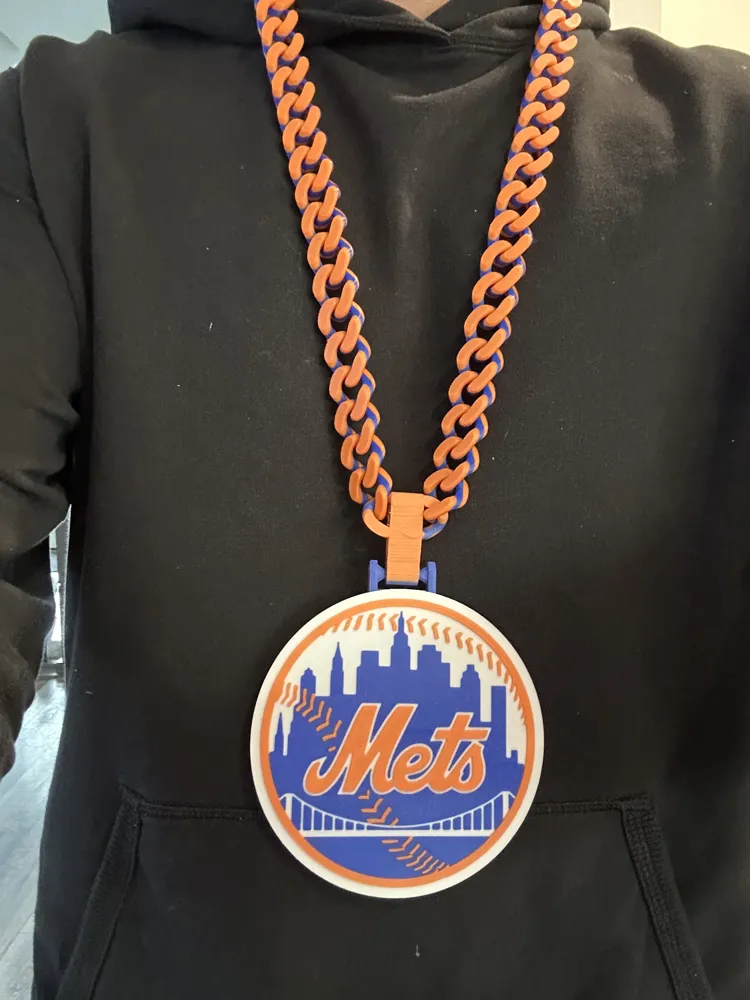 New York Mets Chain by Sgambaro MakerWorld: Download Free 3D Models