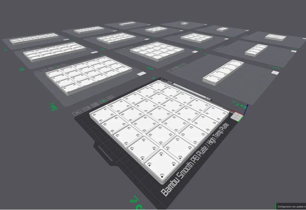 Gridfinity Full Pressure-Fit Magnet Base by jaymysticfox - MakerWorld
