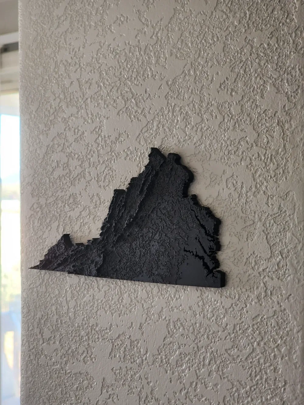Virginia Topographic map - Free 3D Print Model - MakerWorld