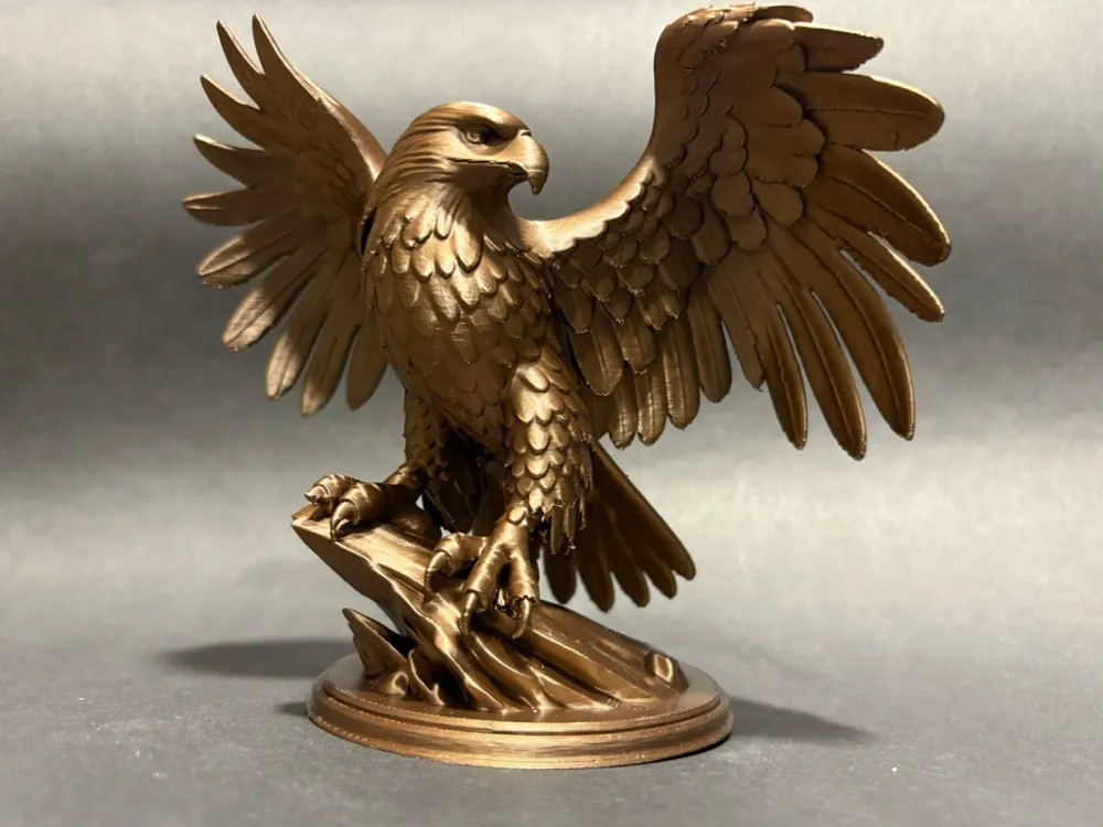 Eagle statue - Free 3D Print Model - MakerWorld