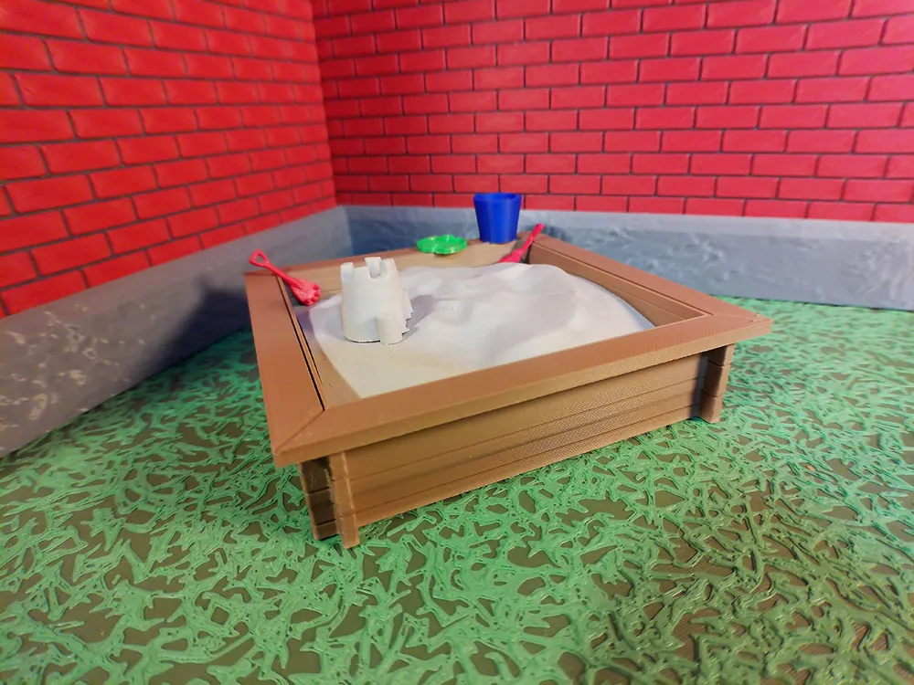 Dollhouse - Play Sandpit Sandbox - Free 3D Print Model - MakerWorld